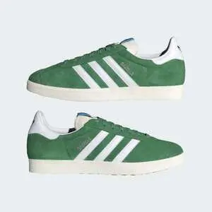 ADIDAS ORIGINALS Gazelle Lace-up Sneakers - Green