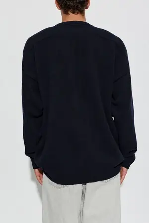 JIL SANDER Wool Sweater With A Crew Neck