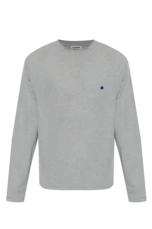 JIL SANDER Long Sleeve T-shirt - Grey