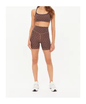 The Upside Castilla Patterned Activewear Shorts