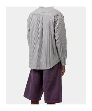 Carhartt Work In Progress Striped Long-sleeve Shirt