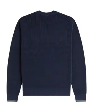 Fred Perry Waffle-knit Crewneck Jumper