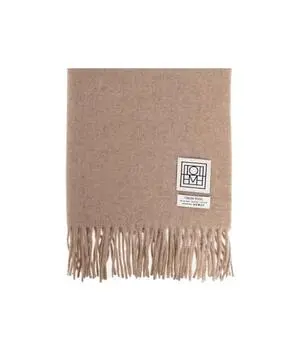 TOTEME Fringe Edge Knitted Scarf