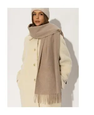 TOTEME Fringe Edge Knitted Scarf