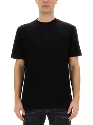 Dsquared2 Logo Embossed Crewneck T-shirt