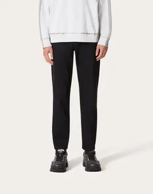 Valentino Garavani Stud Detailed Straight Leg Jeans