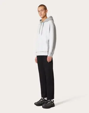 Valentino Garavani Stud Detailed Straight Leg Jeans