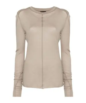 THOM KROM Seam-detailed Long Sleeved T-shirt