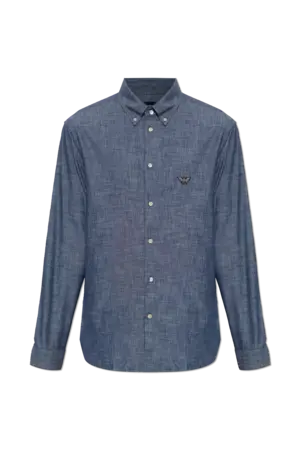 Emporio Armani Shirt With Embroidered Logo