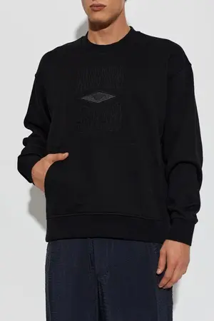 Emporio Armani Sweatshirt With Embroidered Logo