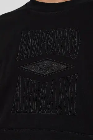 Emporio Armani Sweatshirt With Embroidered Logo
