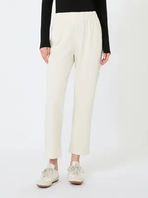 Max Mara Slim Fit Pants With Elastic Waistband