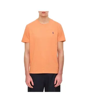 Polo Ralph Lauren Logo-embroidered Crewneck T-shirt - Pink