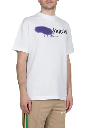 Palm Angels Spray Paint-print T-shirt
