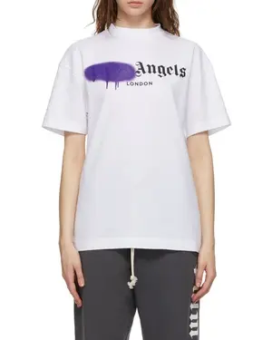 Palm Angels Spray Paint-print T-shirt