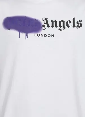 Palm Angels Spray Paint-print T-shirt