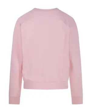 Maison Kitsuné Crewneck Sweatshirt With Logo Print