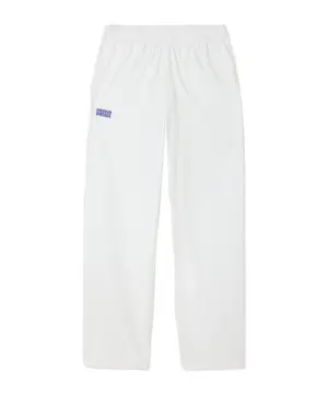 American Vintage Logo Drawstring Pants - White