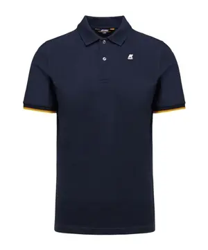 K-WAY Short-sleeved Polo Shirt - Black