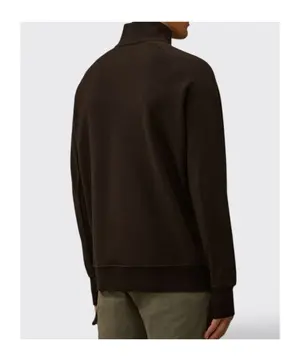C.P. COMPANY Quarter-zip Sweatshirt With Lens Detail
