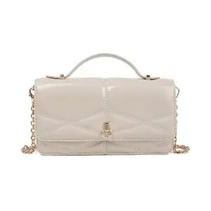 MKF COLLECTION - J'OMOR Suzanne Quilted Shoulder Bag With Gold Tone Hardware