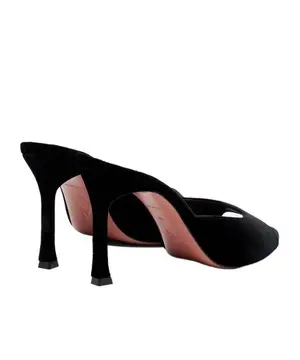 Amina Muaddi Velvet Mules