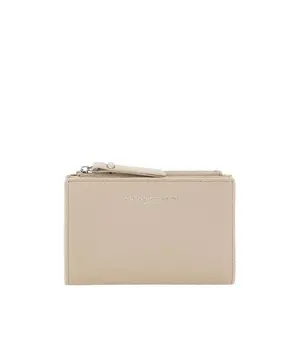 GIANNI CHIARINI Dollaro Compact Wallet - Nude