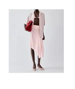 Jacquemus Asymmetric Voile Skirt