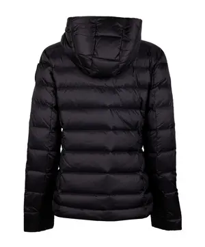 BLAUER. Short Padded Down Jacket With Hood
