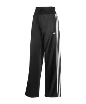 ADIDAS ORIGINALS Smocked Firebird Track Pants - Black