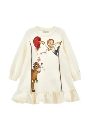 Monnalisa Graphic Print Sweatshirt Dress - No