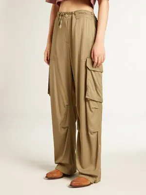 GOLDEN GOOSE Wide-leg Cargo Pants