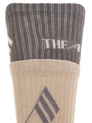 Attico Logo Intarsia Socks