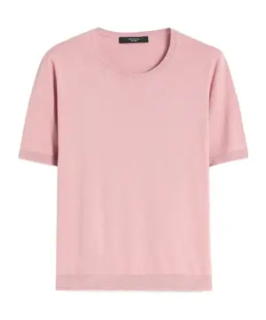 Max Mara Gabarra Short-sleeved Knitted Top