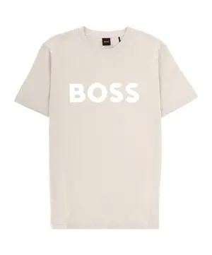 Hugo Boss Logo Printed Crewneck T-shirt