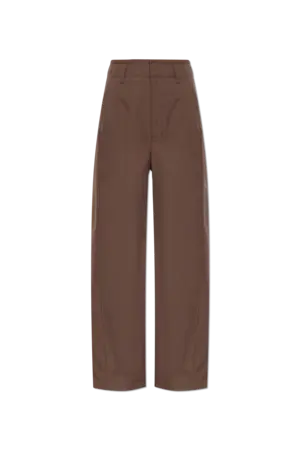 LEMAIRE Trousers With Stitching On The Legs