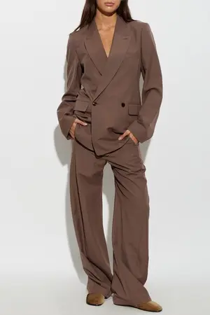 LEMAIRE Trousers With Stitching On The Legs