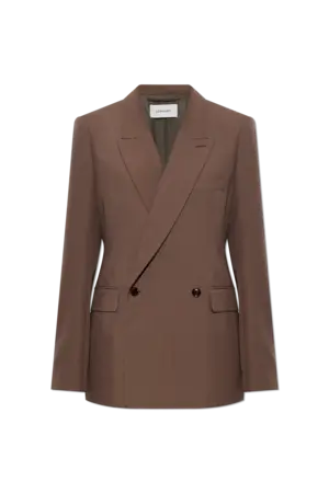 LEMAIRE Double-breasted Blazer - Brown