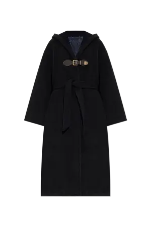Etro Wool Coat With Hood