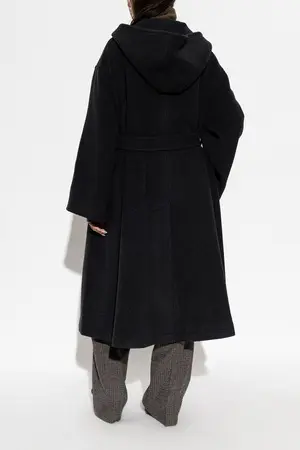 Etro Wool Coat With Hood