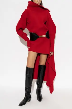 Givenchy Wool Dress With A Slit