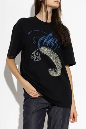 Etro Cotton T-shirt With Print