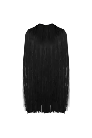 Cult Gaia Monica" Dress With Vertical Fringe Detail