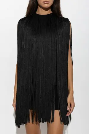 Cult Gaia Monica" Dress With Vertical Fringe Detail