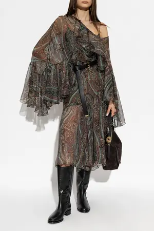 Etro Silk Dress With Pattern