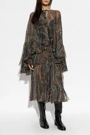 Etro Silk Dress With Pattern