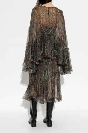 Etro Silk Dress With Pattern