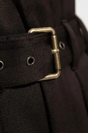 Etro Wool Skirt With Belt
