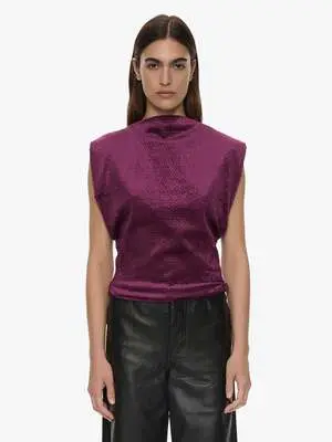 Christopher Esber Banyan Top - Plum