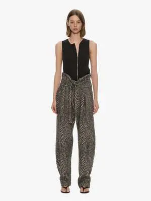 Christopher Esber Isolde Zipped Tank - Charcoal